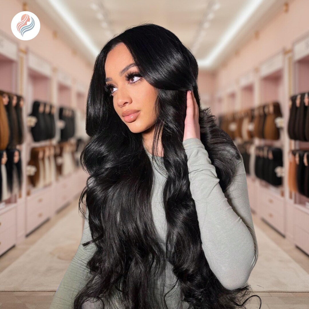 40 Inch Body Wave HD Lace Front Wig – 100% Real Human Hair, 200 Density ...