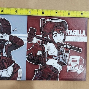 Killa & Tagilla Anime Poster – 3D Printed Full Color Tarkov Gamer Wall ...