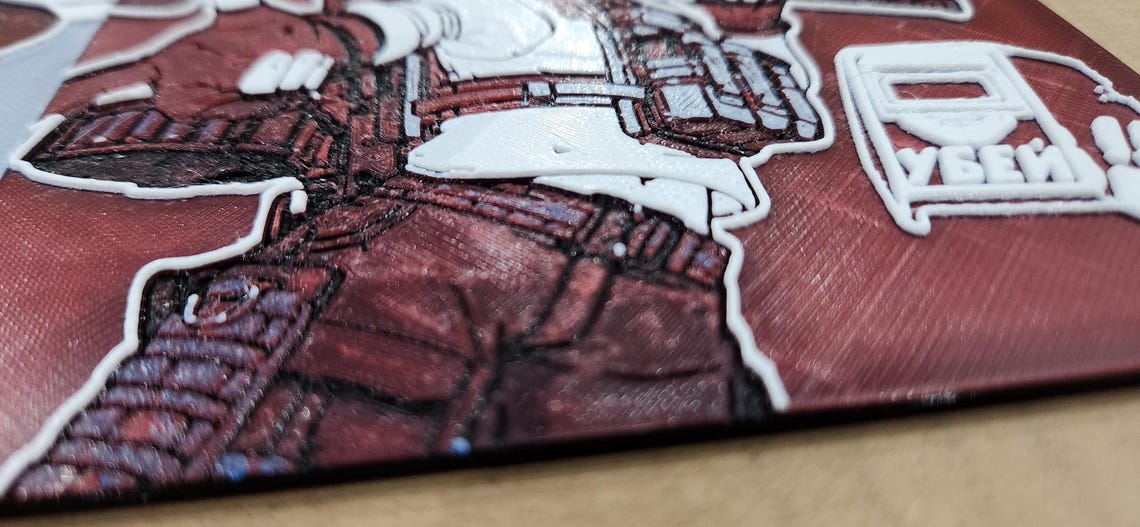 Killa & Tagilla Anime Poster – 3D Printed Full Color Tarkov Gamer Wall ...