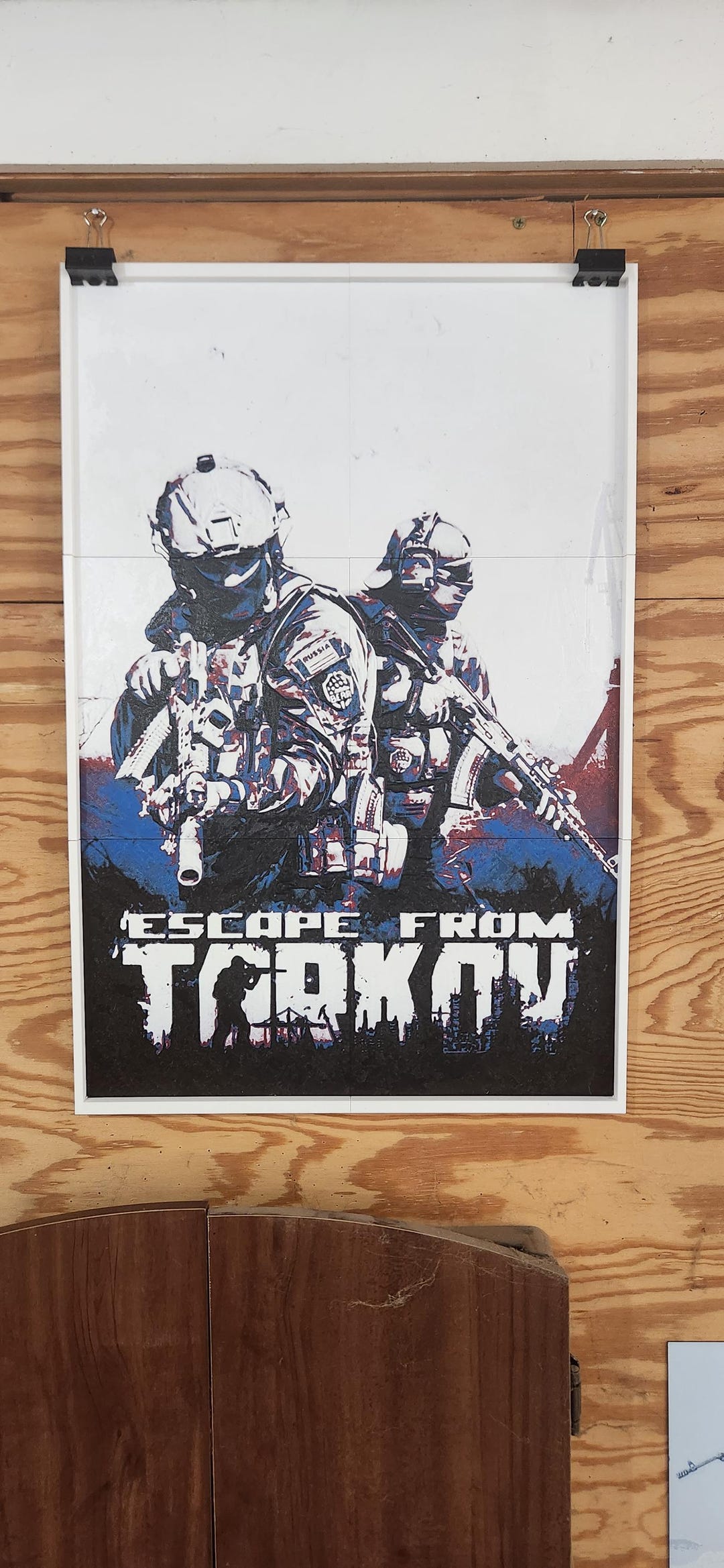 Escape From Tarkov 24x16" 3D Printed Custom Handmade Artwork - Etsy