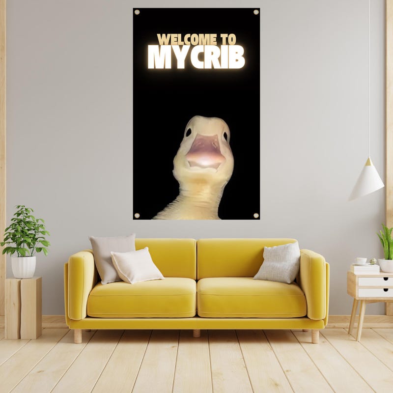 Welcome to My Crib Duck - Etsy