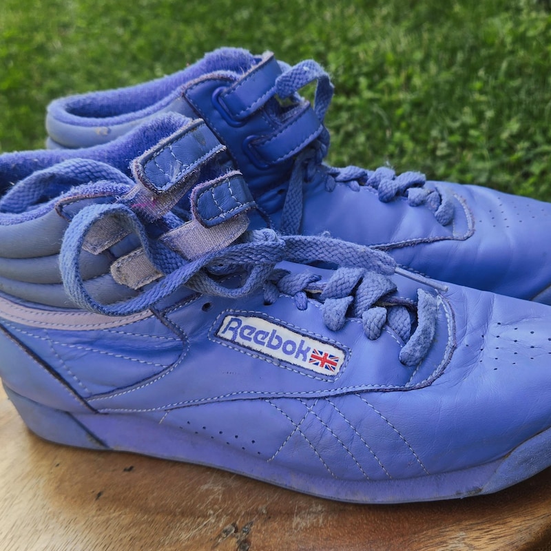 High Top Vintage Reebok - Etsy