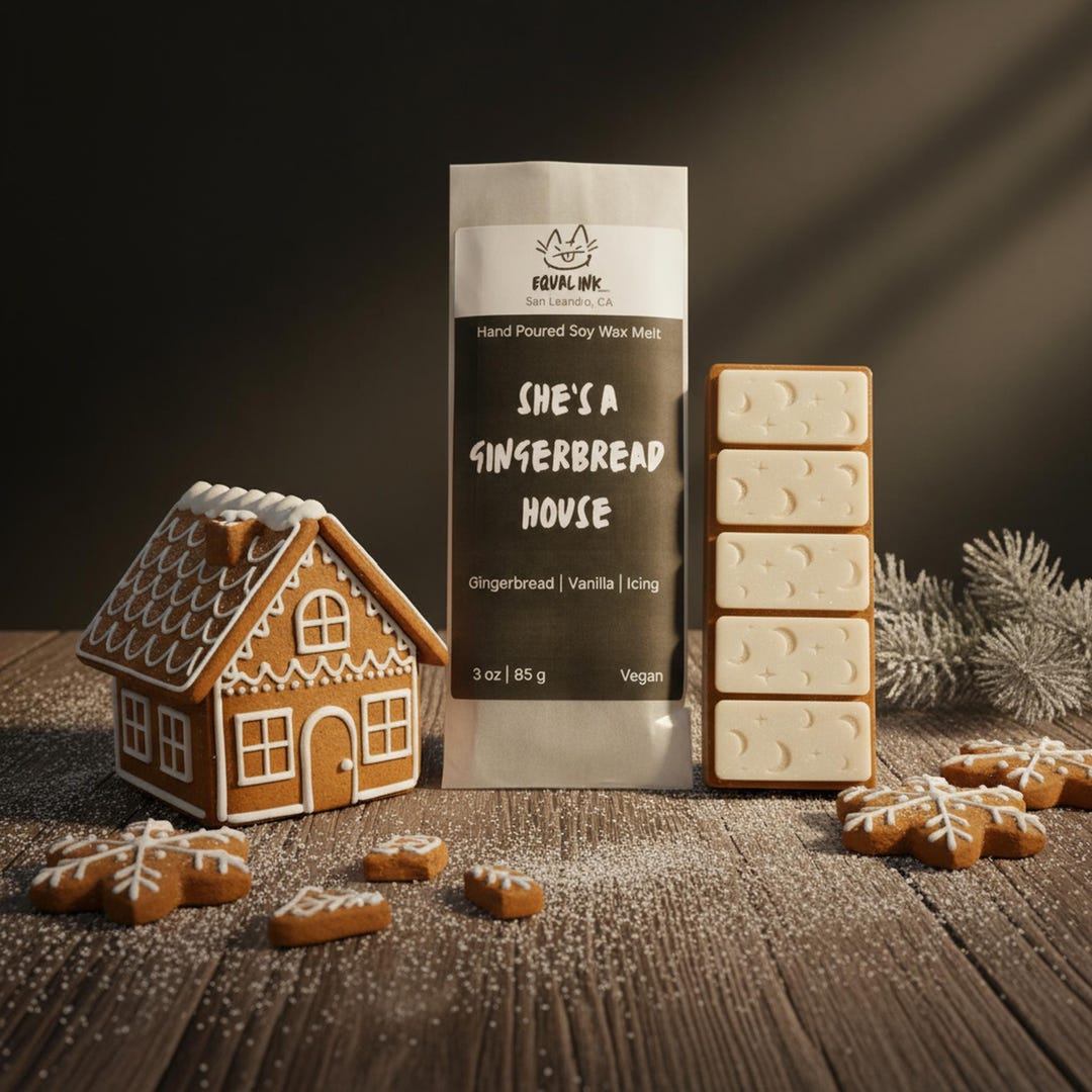 Wax Melt Bar - She's A Gingerbread House - Gingerbread | Vanilla ...
