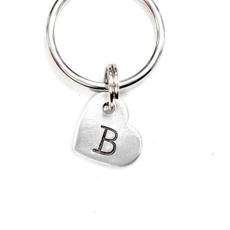 Initial Keychain - Etsy