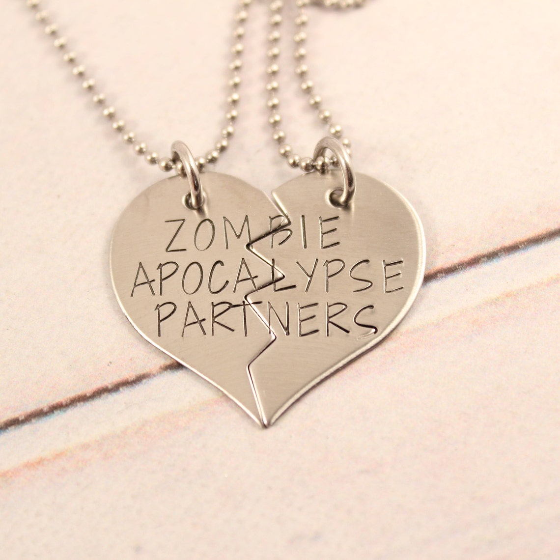 Necklace Set zombie Apocalypse Partners Best - Etsy
