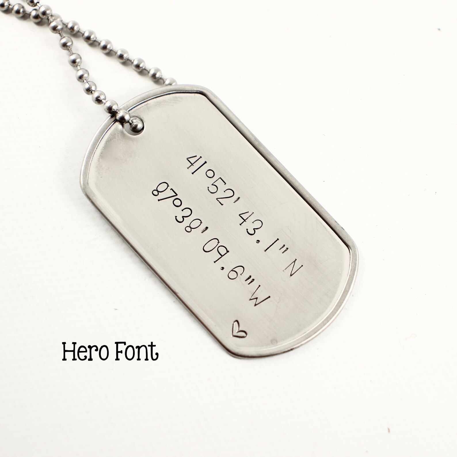 Personalized Dog Tag Necklace / Keychain With Your Choice of - Etsy