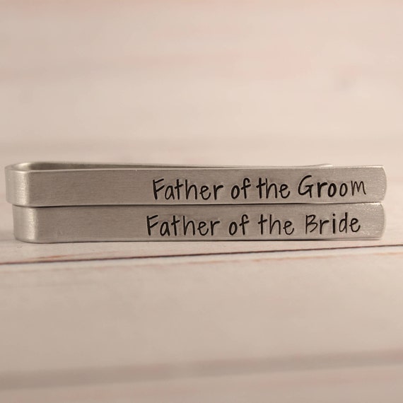 Father of the Bride & Father of the Groom Custom Hand - Etsy