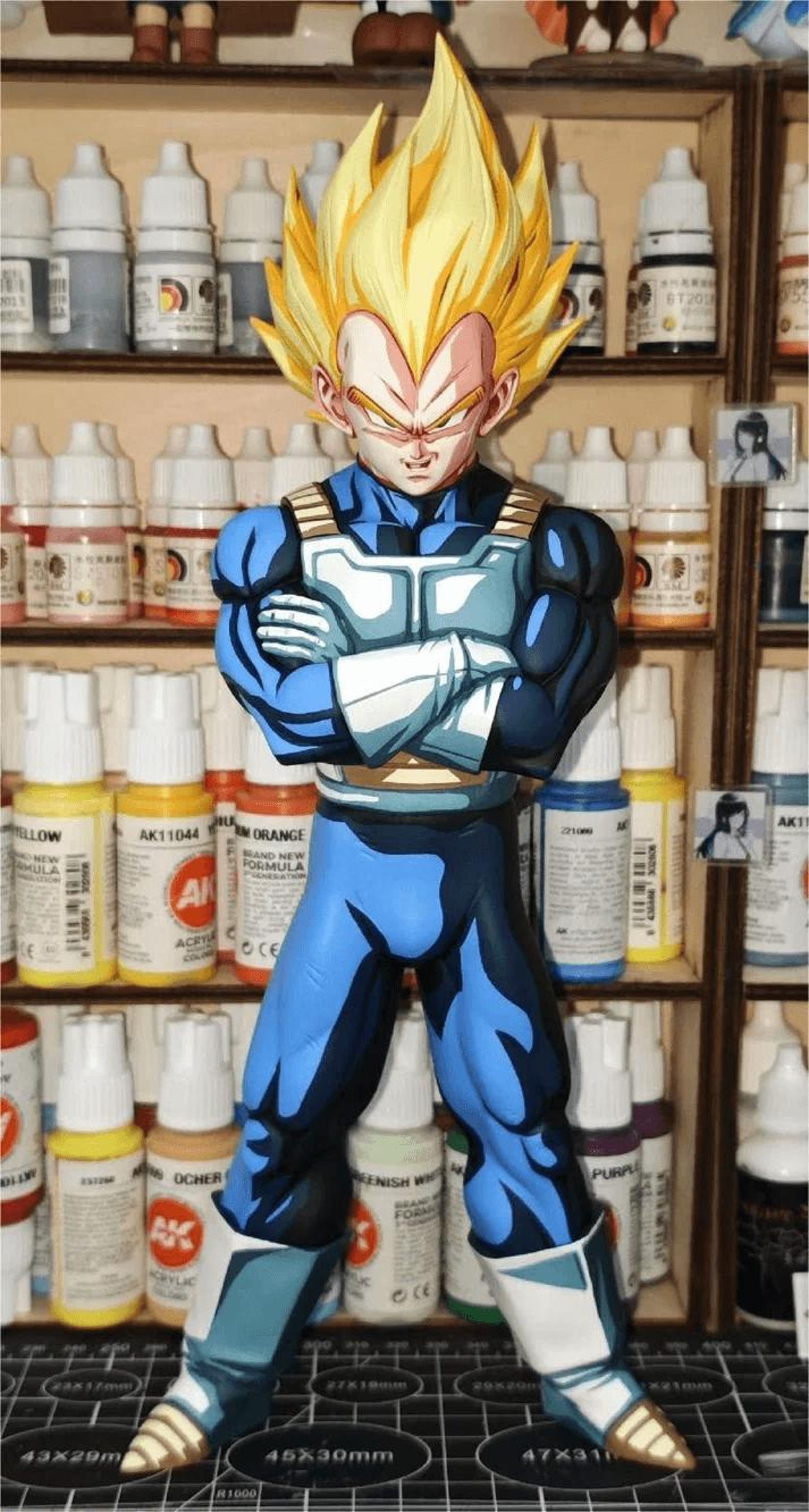Dragonball – SSJ Vegeta Grade 2 (repaint) - Etsy