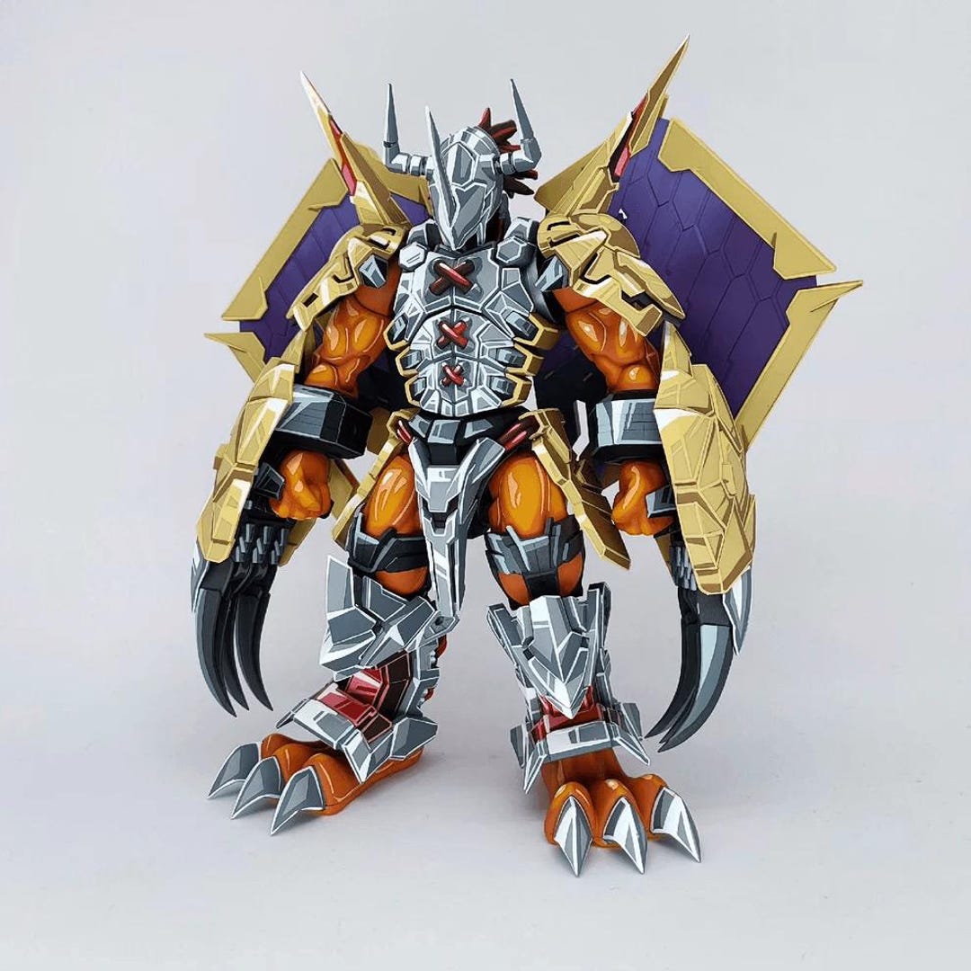 Digimon - War Greymon (repaint Statue) - Etsy