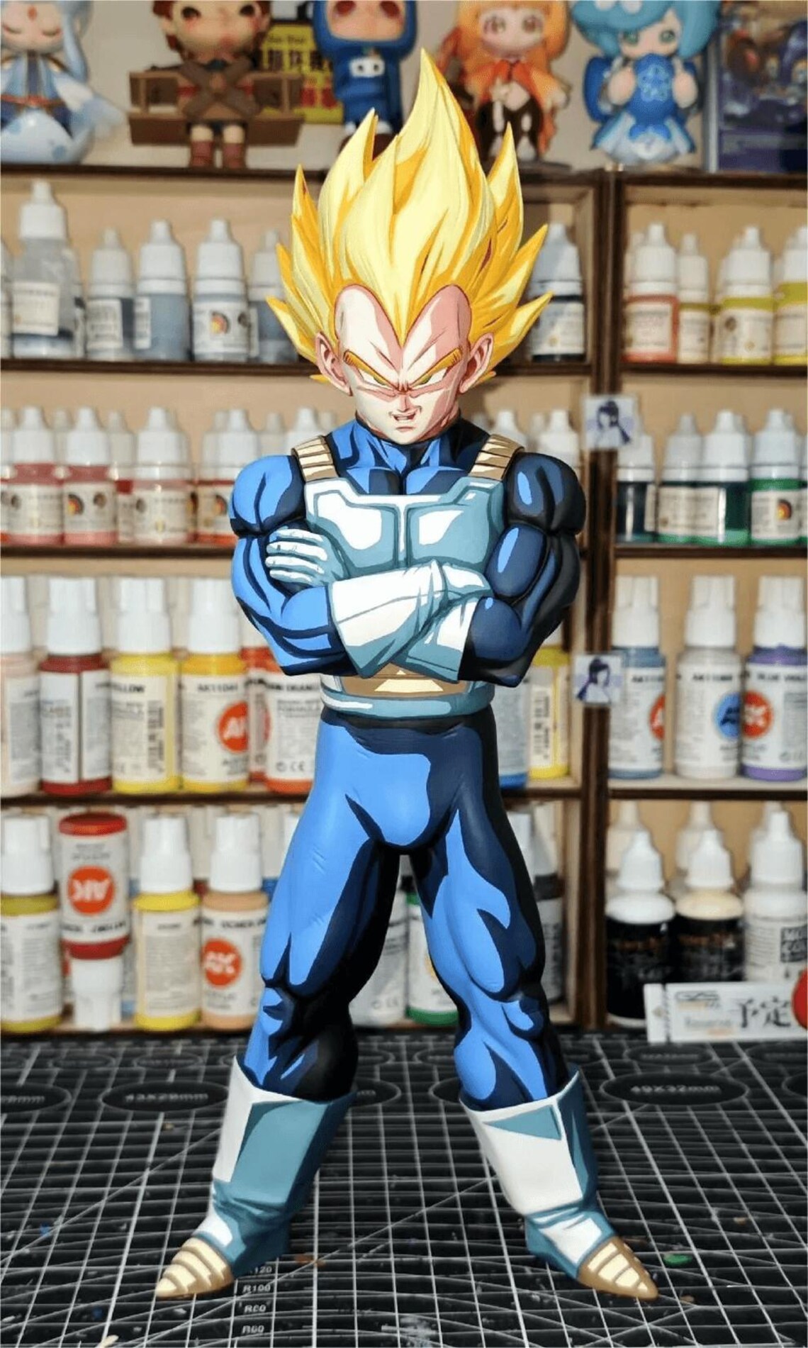 Dragonball – SSJ Vegeta Grade 2 (repaint) - Etsy