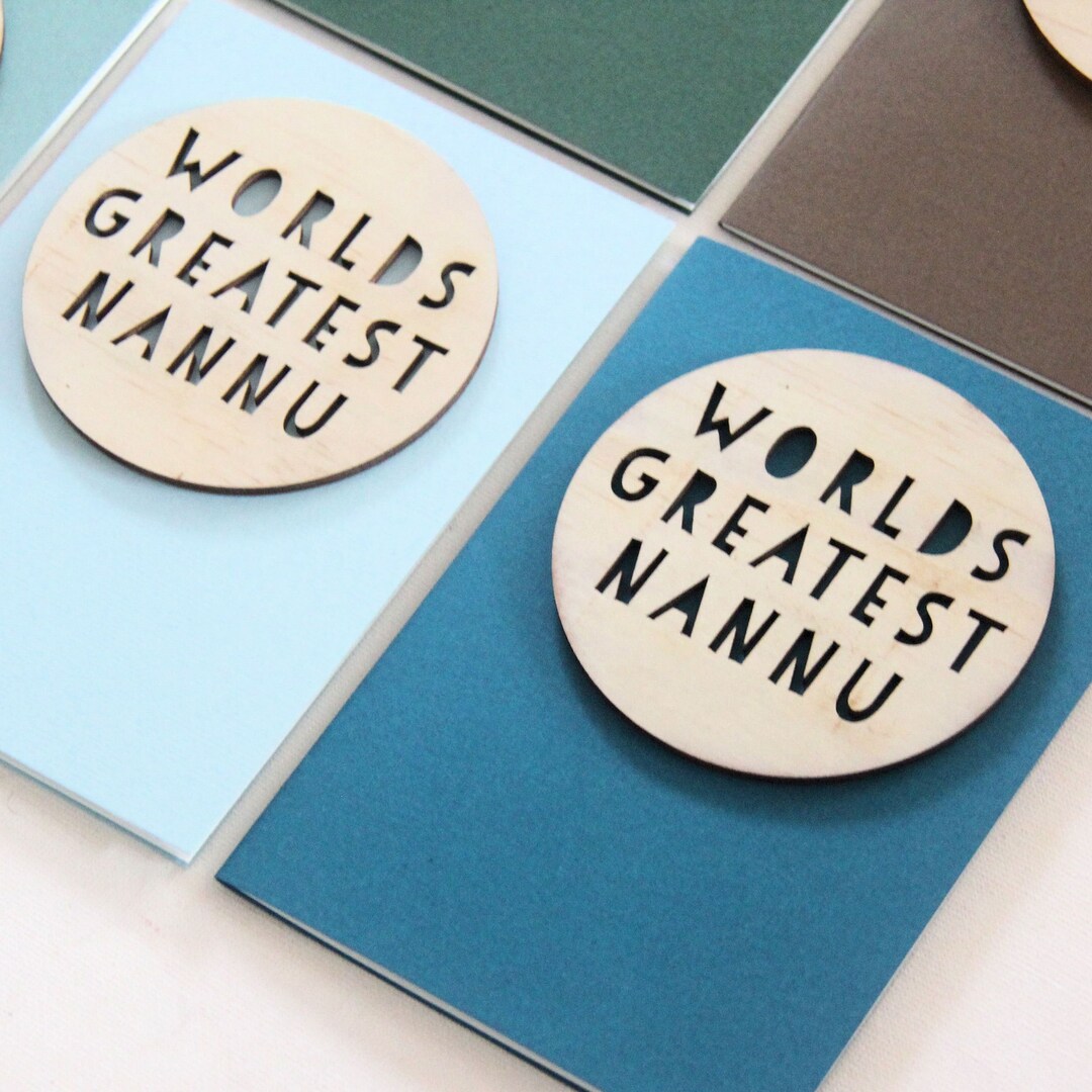 Nannu Fathers Day Card. Nannu Card. Nannu Gift. Nannu Father's Day Gift ...