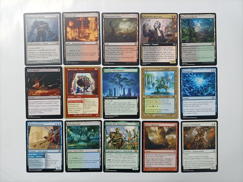 TWO CUBES! - 550 Double Sided Cards Mtg Magic Proxy Bootleg Vintage ...