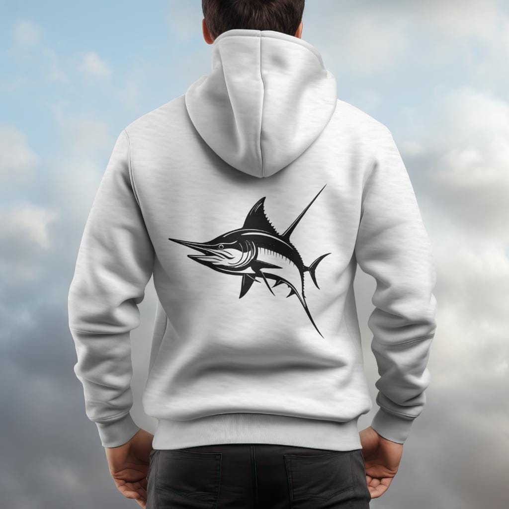 Blue Marlin Design, Blue Marlin Png, Blue Marlin Png Design, Blue ...