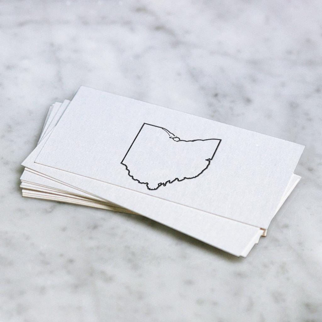 Ohio State Shape Outline, Ohio Vector File, Ohio Design, Ohio State ...
