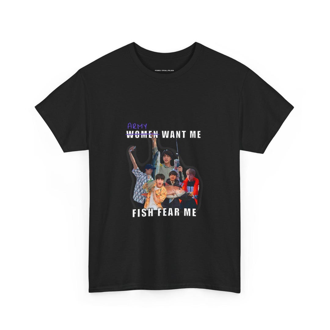 Jin Fish Fear Me Shirt - Etsy
