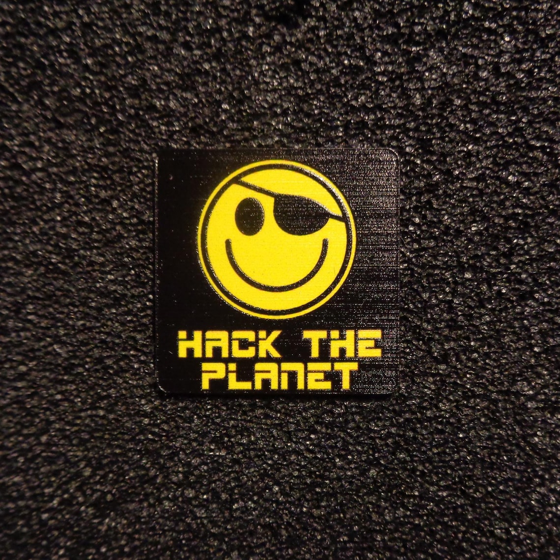 Hackers Hack the Planet Logo Label Decal Case Sticker Badge [514b] - Etsy