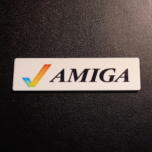 Commodore Amiga 600 1200 Color Logo / Sticker / Badge 49 X 13 Mm [459b ...