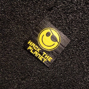 Hackers Hack the Planet Logo Label Decal Case Sticker Badge [514b] - Etsy