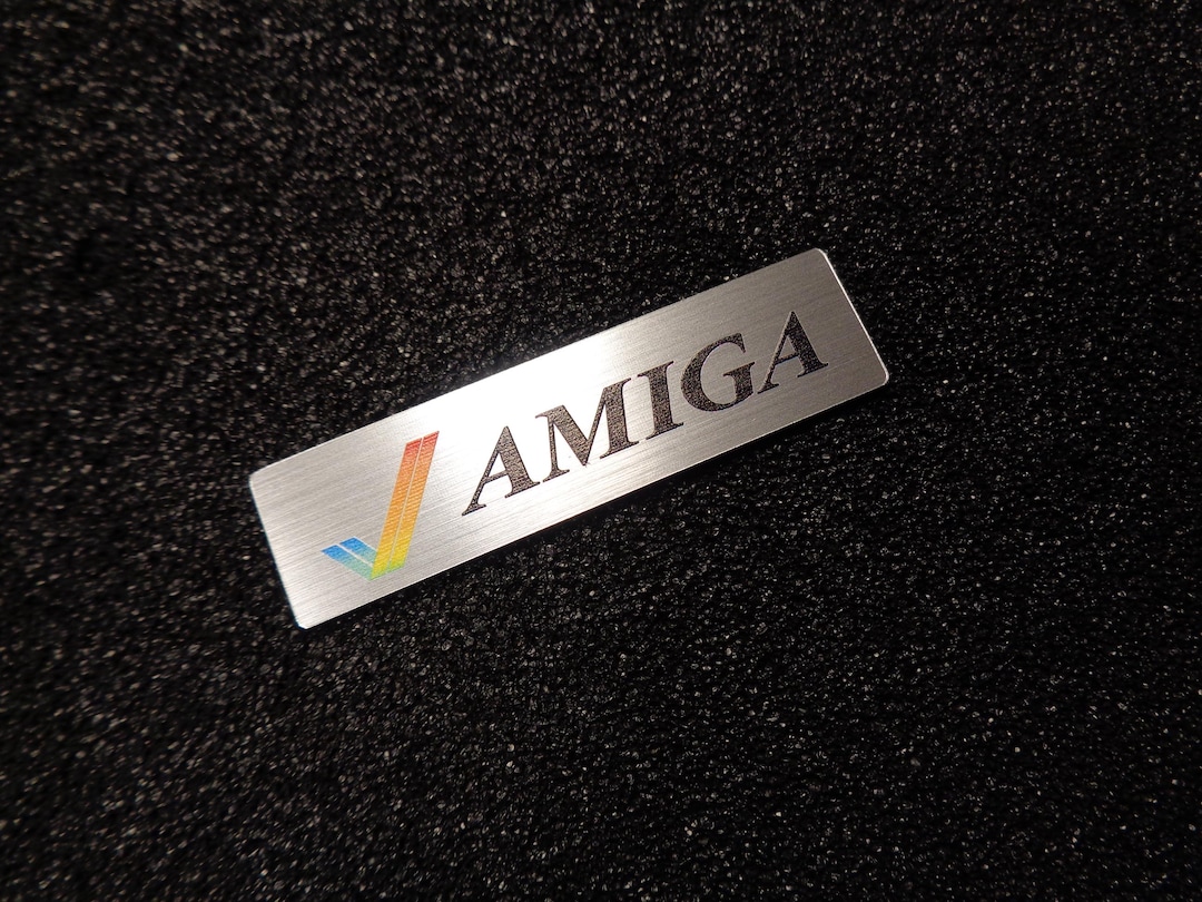 Commodore Amiga 600 1200 Color Logo / Sticker / Badge 49 X 13 Mm [459c ...