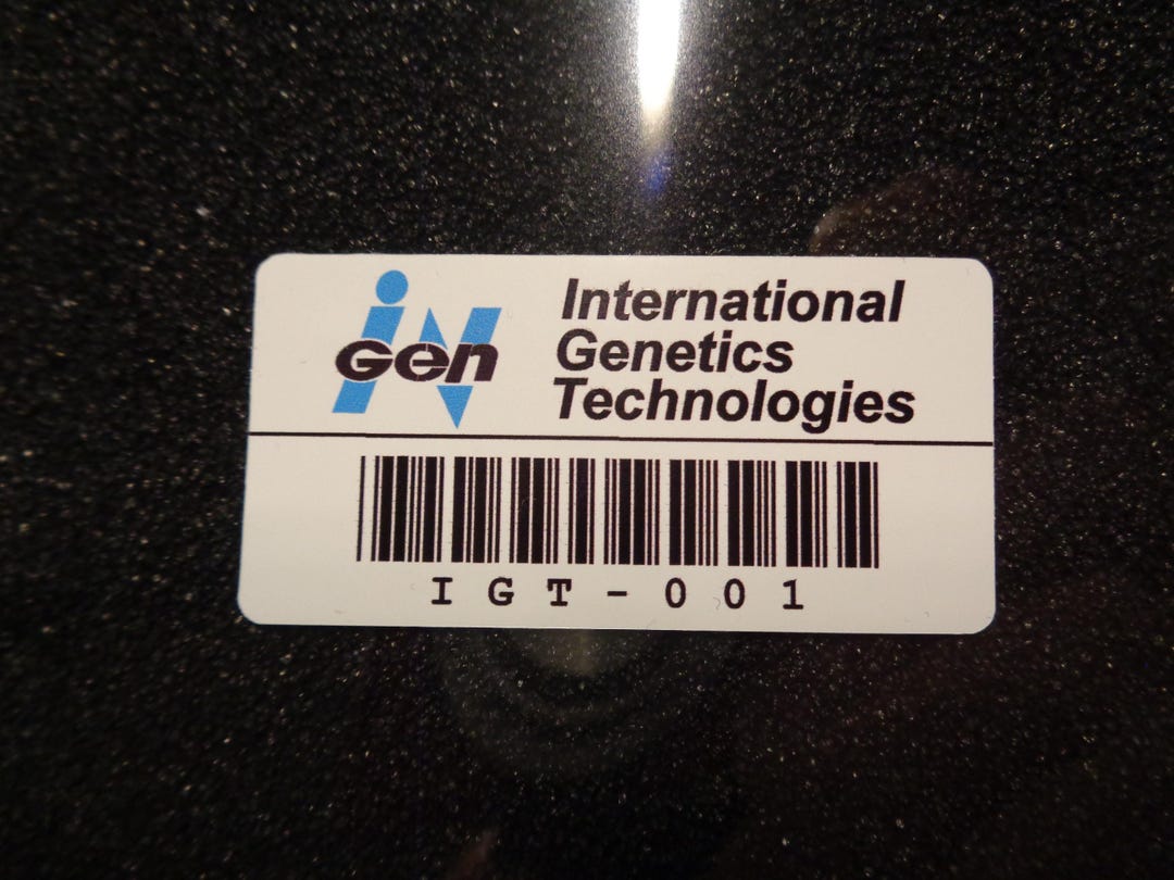 Ingen Asset Tag Vinyl Sticker / Label / Aufkleber / Badge / Logo 2 X ...