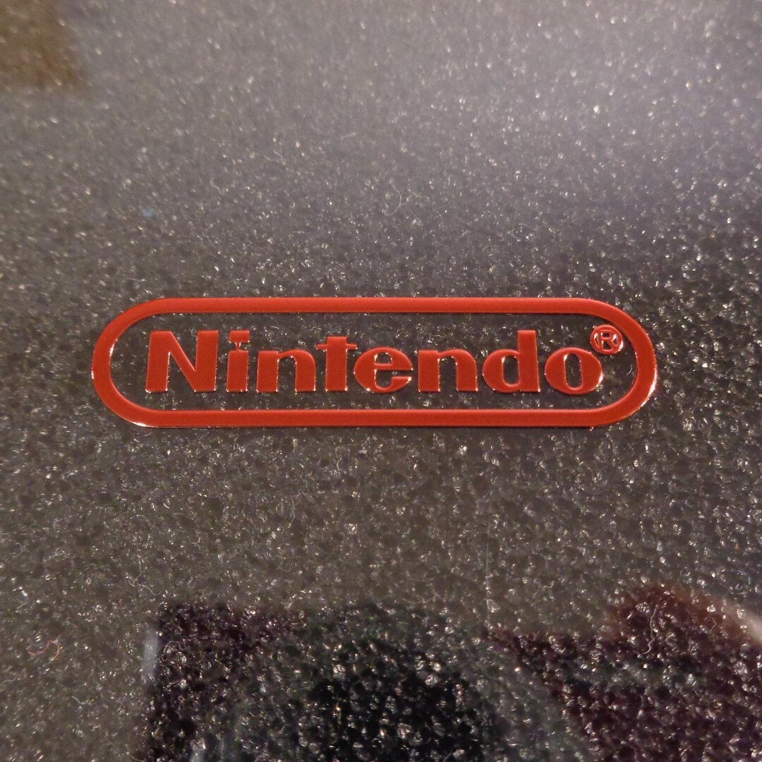 Nintendo Console Label / Aufkleber / Sticker / Badge / Logo 30mm X 7mm ...