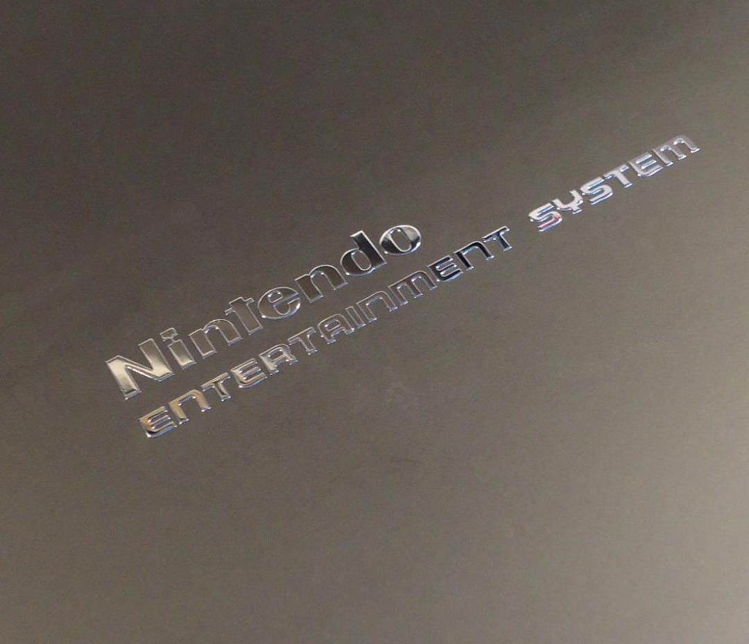 Nintendo NES Label / Aufkleber / Sticker / Badge / Logo 74 X 11mm[268 ...