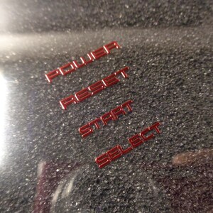 Nintendo NES Console Button and Controller Labels / Aufkleber ...