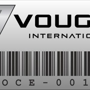 Vought International Asset Tag Vinyl Sticker / Label / Aufkleber ...