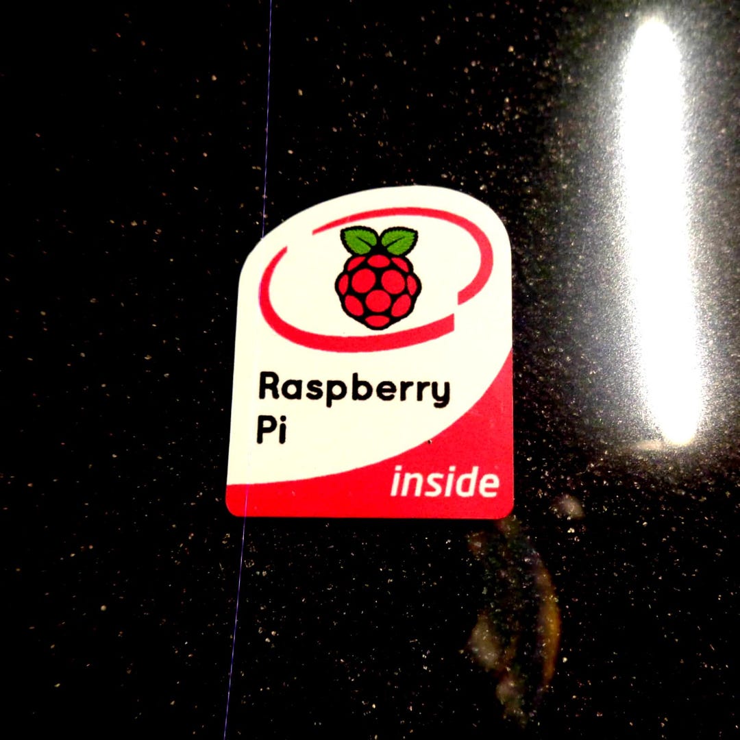 Raspberry Pi Inside Vinyl Sticker Logo Emblem Badge 19x24mm [800] - Etsy