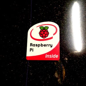 Raspberry Pi Inside Vinyl Sticker Logo Emblem Badge 19x24mm [800] - Etsy