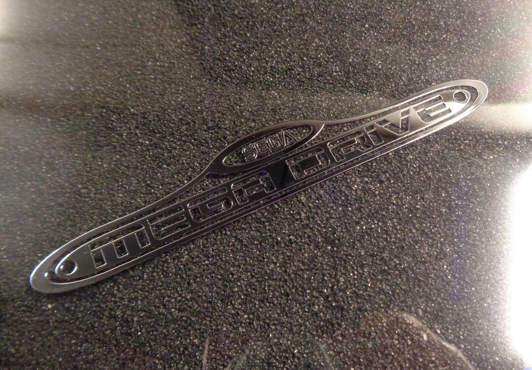 Sega Mega Drive Label / Vinyl / Sticker / Badge / Logo 10,1 X 1,6cm ...