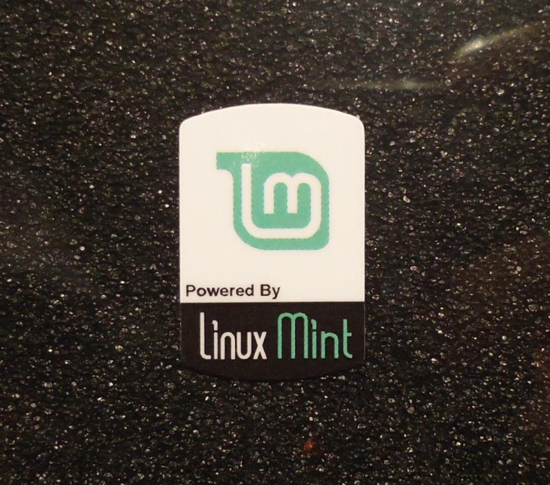 Linux Mint Label / Aufkleber / Sticker / Badge / Logo 1,9cm X 2,8cm ...