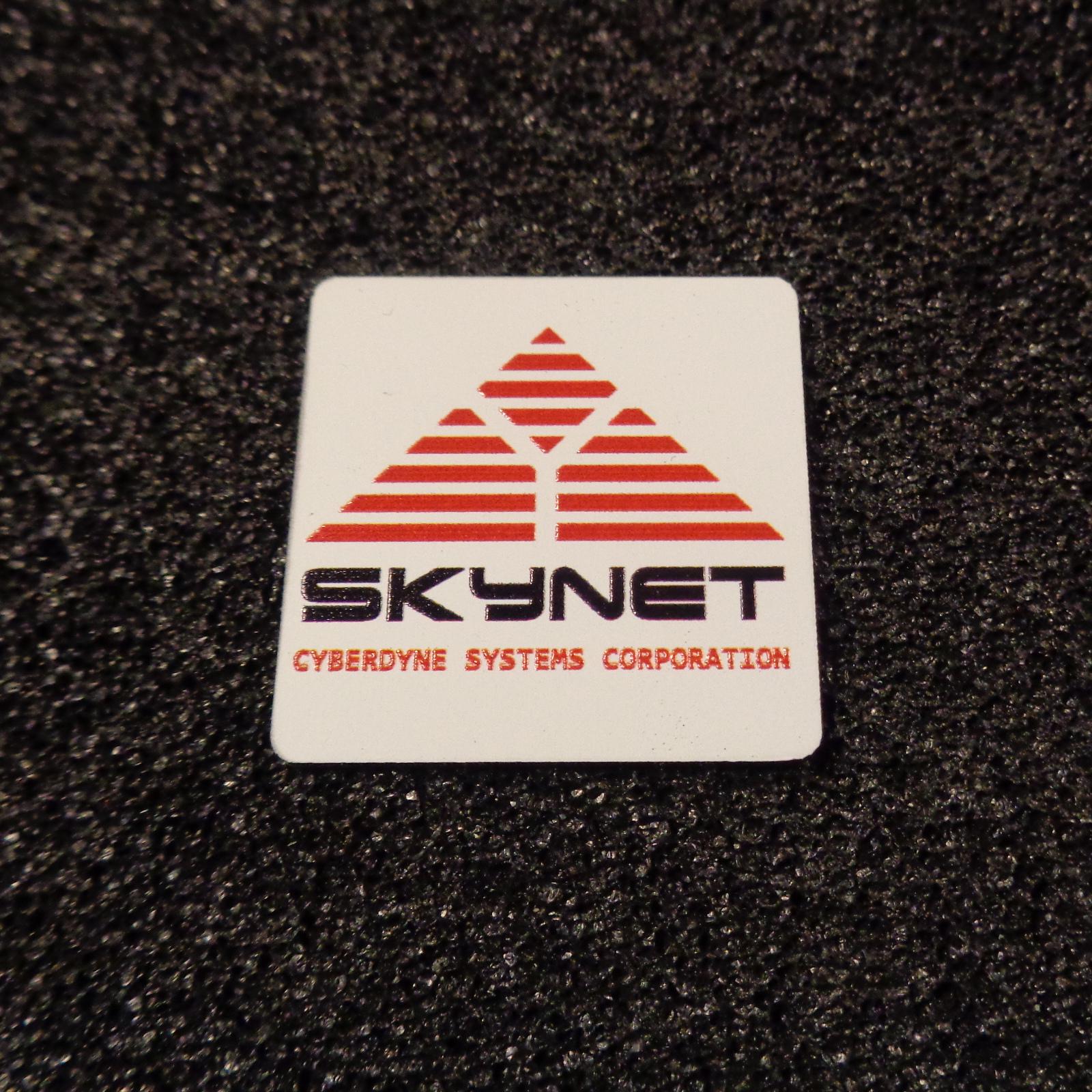 Sky Net Cyberdyne Corporation Logo Label Decal Case Sticker Badge [522b ...