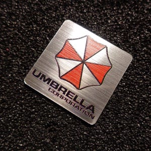 Umbrella Corporation Logo Label Decal Case Sticker Badge [467d] - Etsy