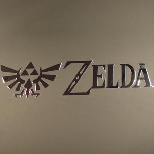 Legend of Zelda Logo / Aufkleber / Sticker / Badge / Label 100 X 24mm ...