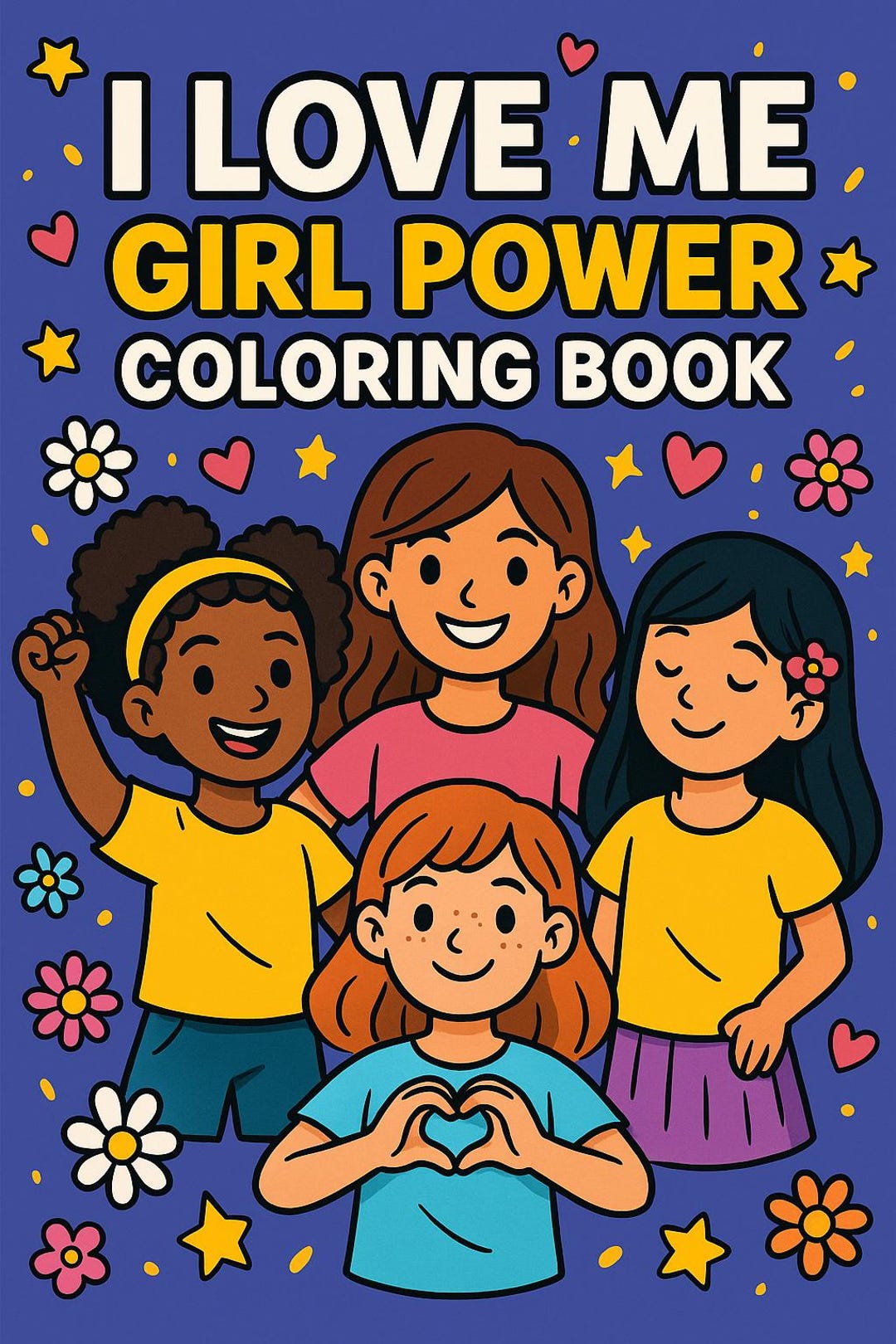 Girl Power Coloring Book: Self-love & Confidence Activities (printable ...