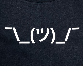 Shrug emoji | Etsy