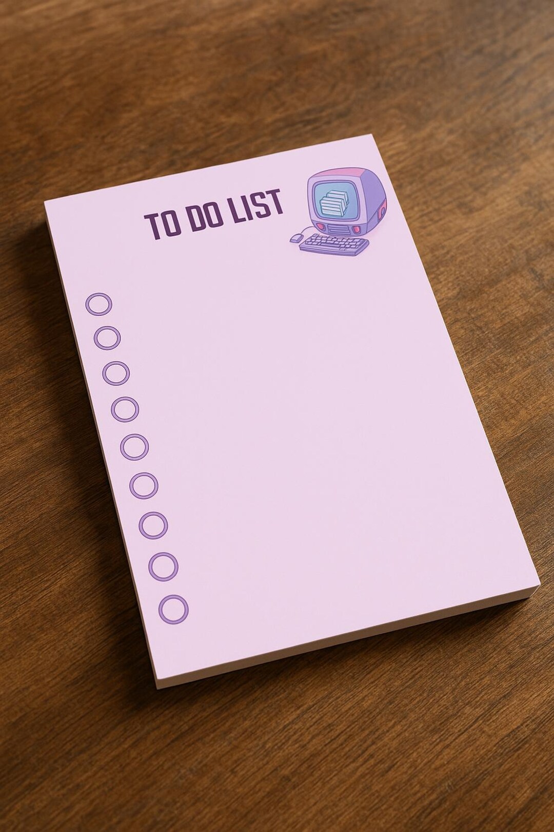 Pink Tech To-do List | Retro Digital Organizer | Printable PDF Planner ...