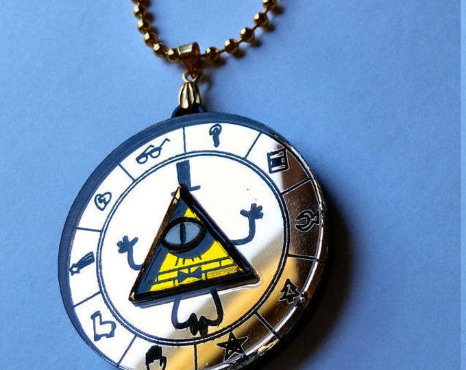 Bill Cipher Containment Necklace - Etsy