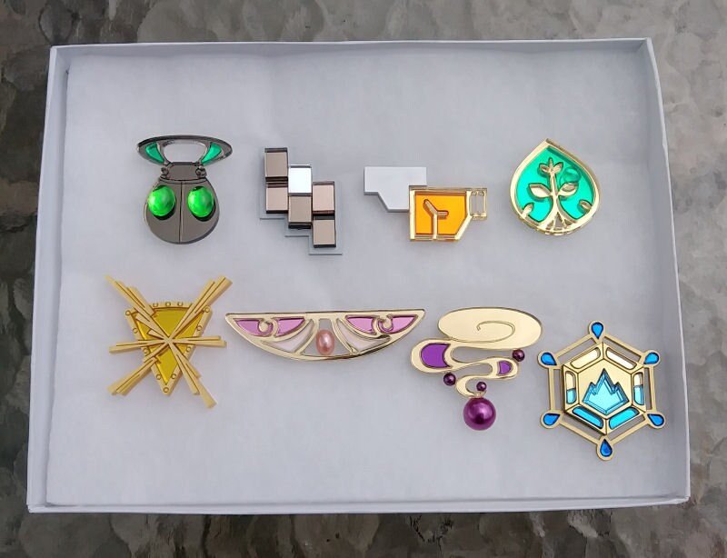 Pokemon Gym Badges Kalos