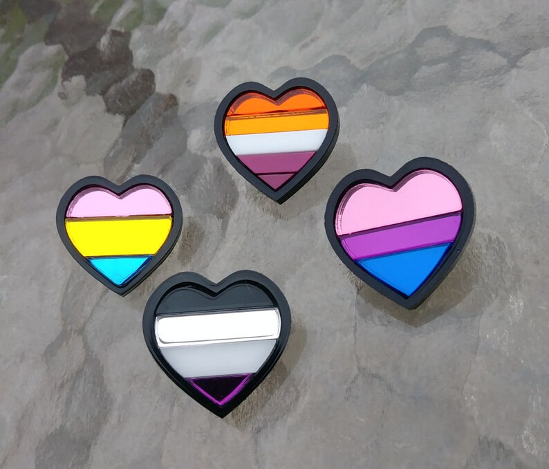 Orientation Pride Pins 25 types | Etsy