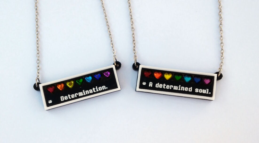Undertale Seven Hearts of Seven Souls | Etsy