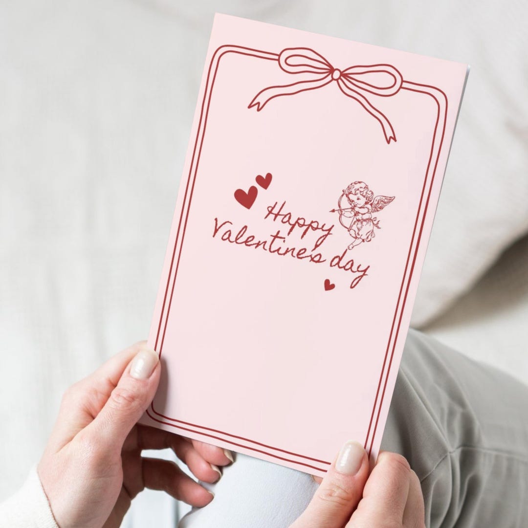 Printable Valentines Day Cards Instant Download & Print at Home - Etsy