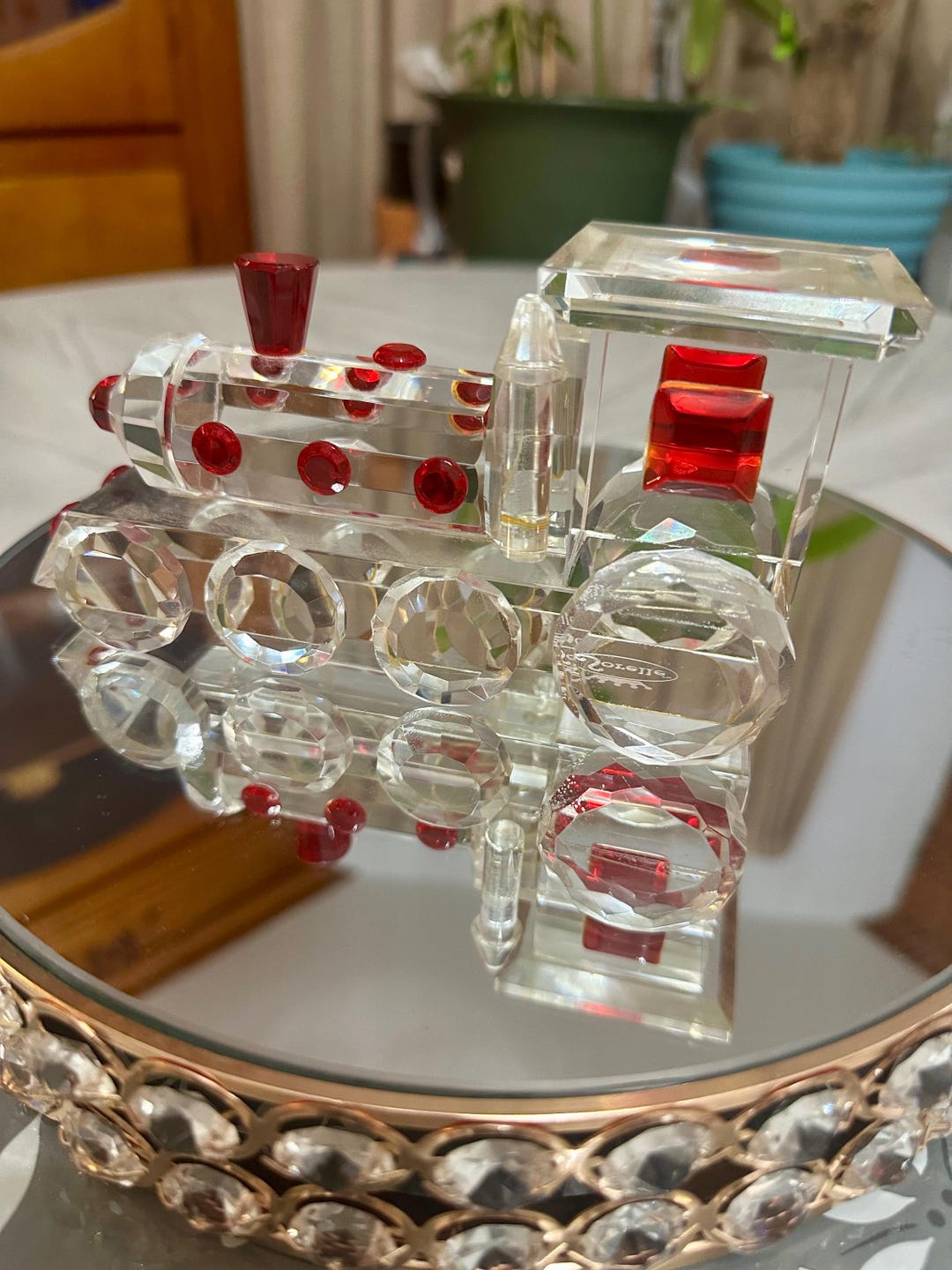 Sorelle Lead Crystal Train Set, Set of 3 Pieces - Etsy