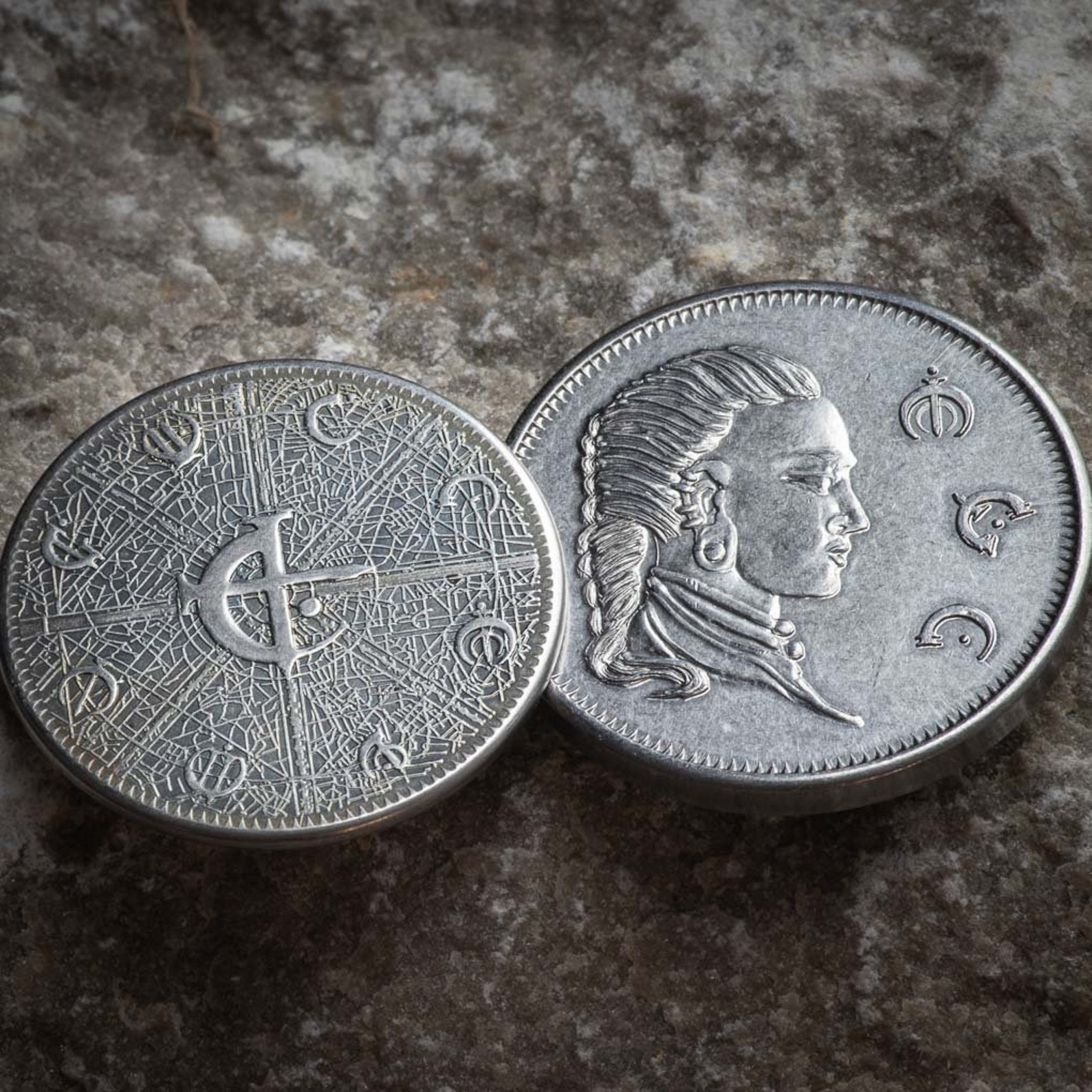 Mistborn™ Elendel Set 4 | Spin and Five-spin Coins - Etsy