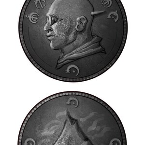 Mistborn™ Irony Coin - Ironeyes 2-boxing - Etsy