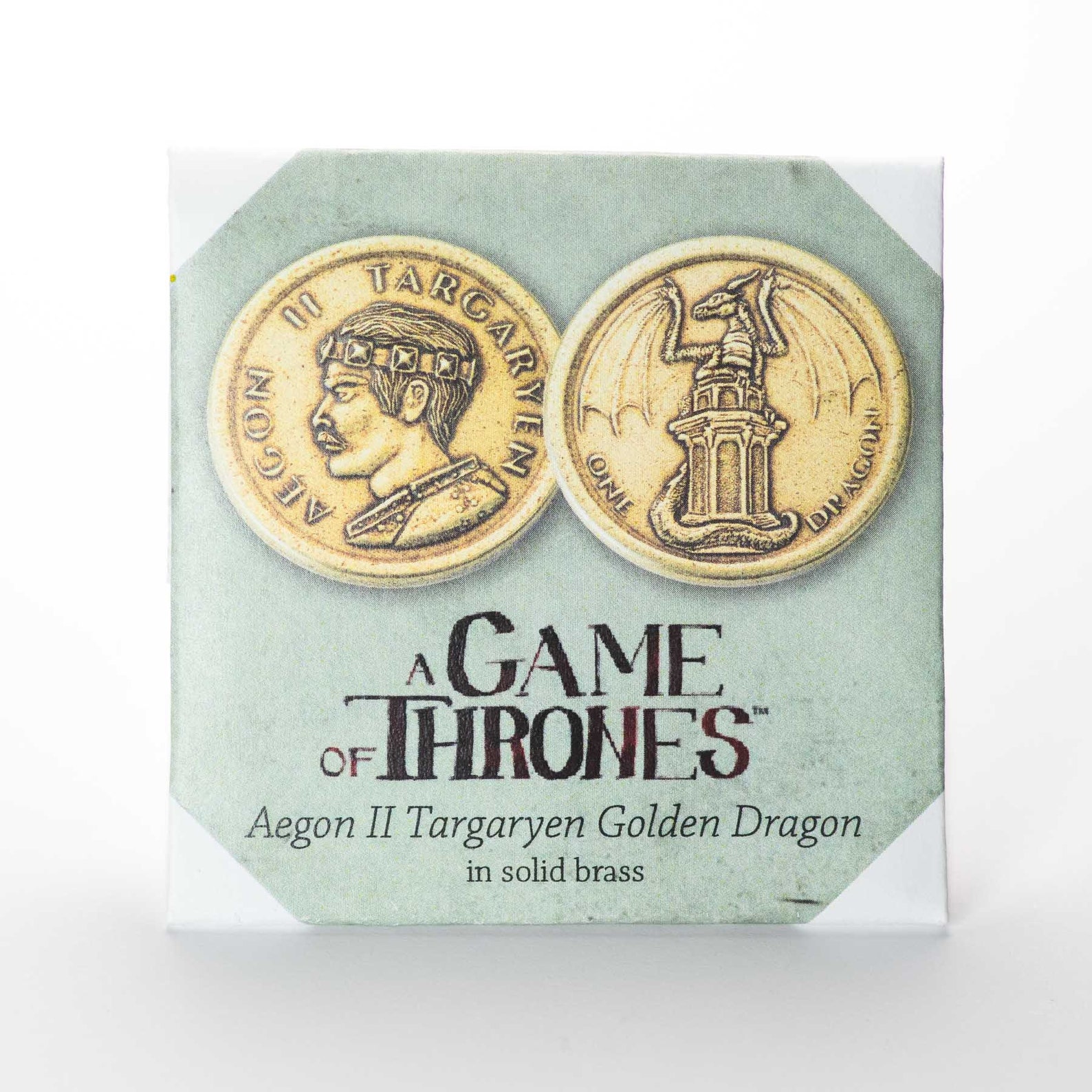 Aegon II Targaryen Golden Dragon Coin, Officially Licensed ASOIAF - Etsy