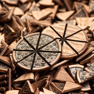 Pizzas of Eight - Copper Supreme Pizza Coin - Etsy