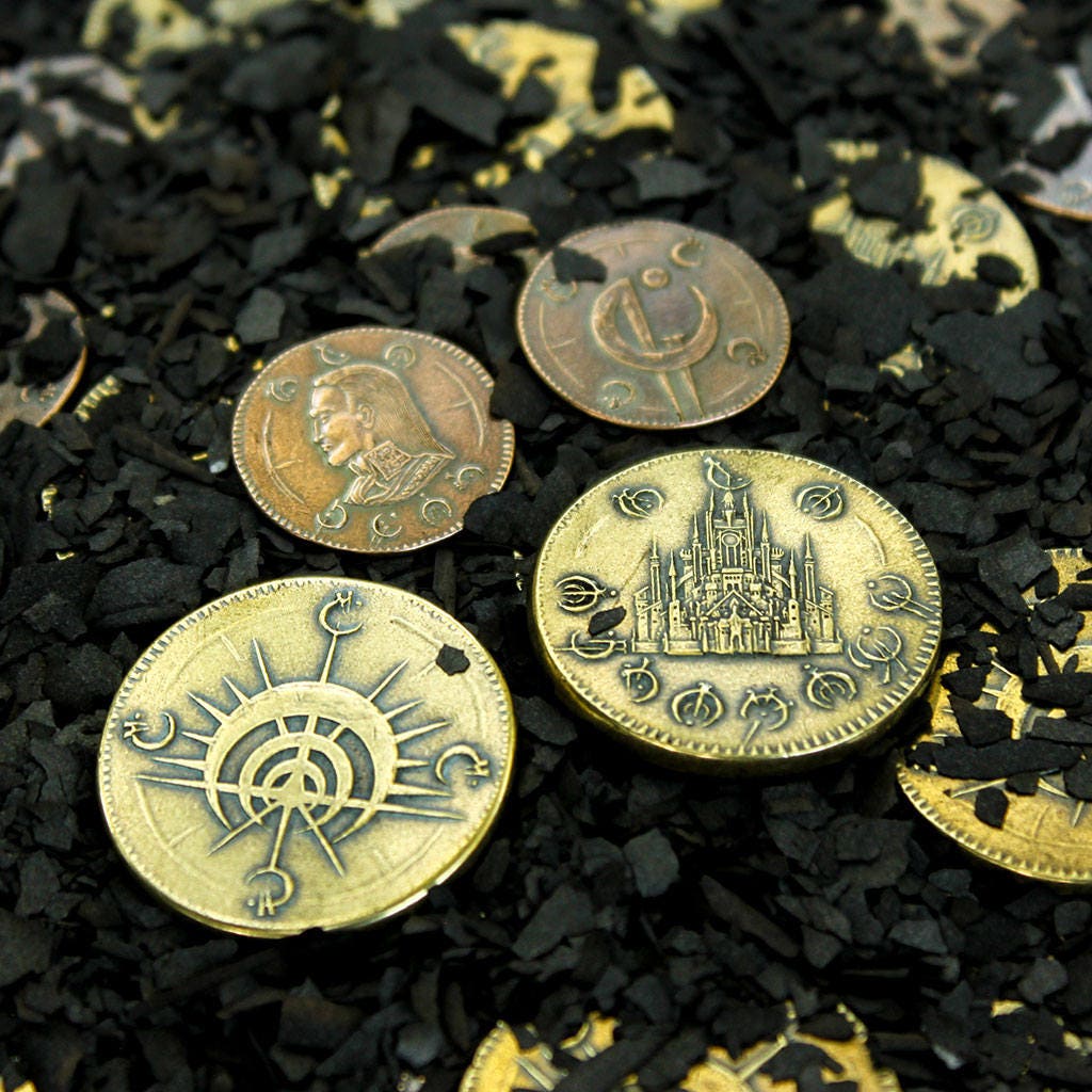 Mistborn™ Set 1 Two Coins of the Final Empire | Etsy