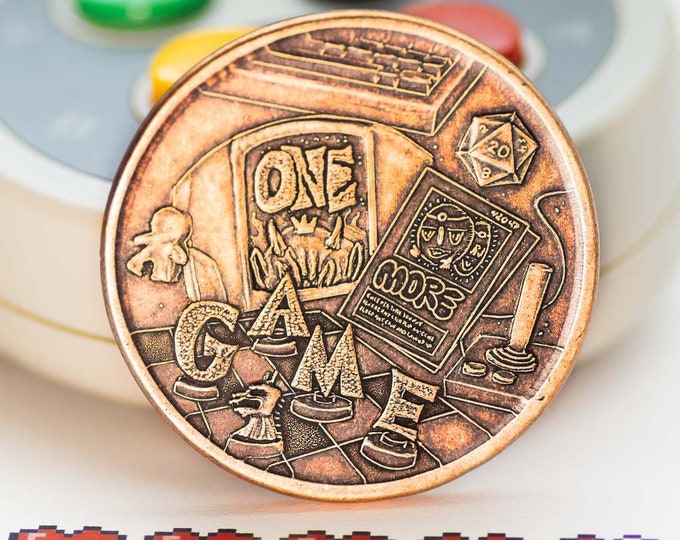 Game Over Coin - Etsy